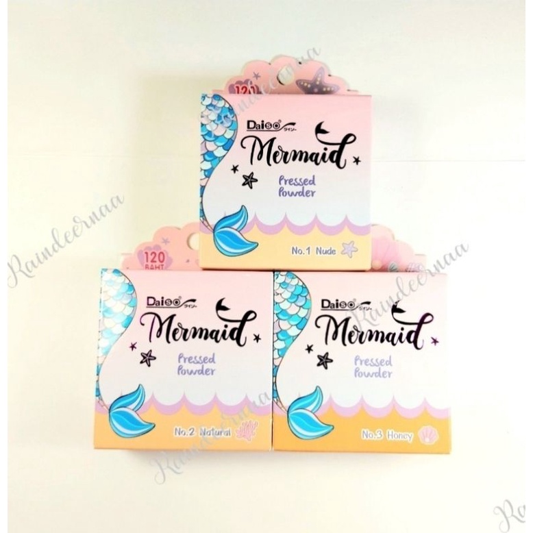 Daiso Mermaid Press Powder (No.1,2,3)10g | Shopee Thailand