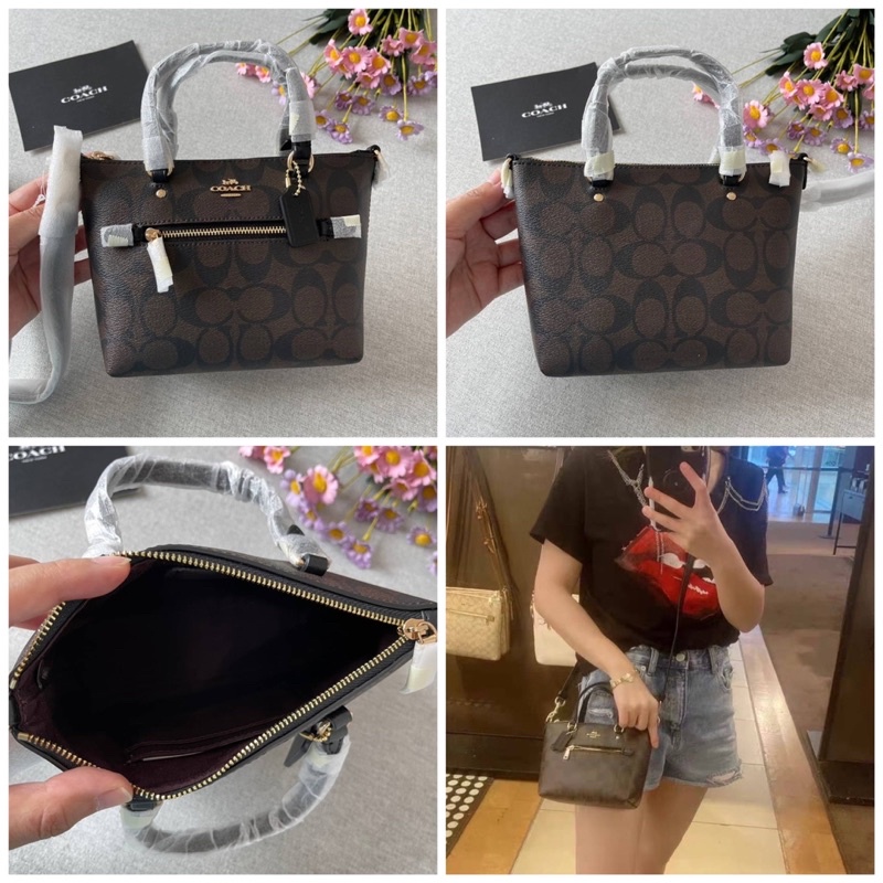 Coach Mini Gallery Crossbody In Signature Canvas - ky111111 - ThaiPick