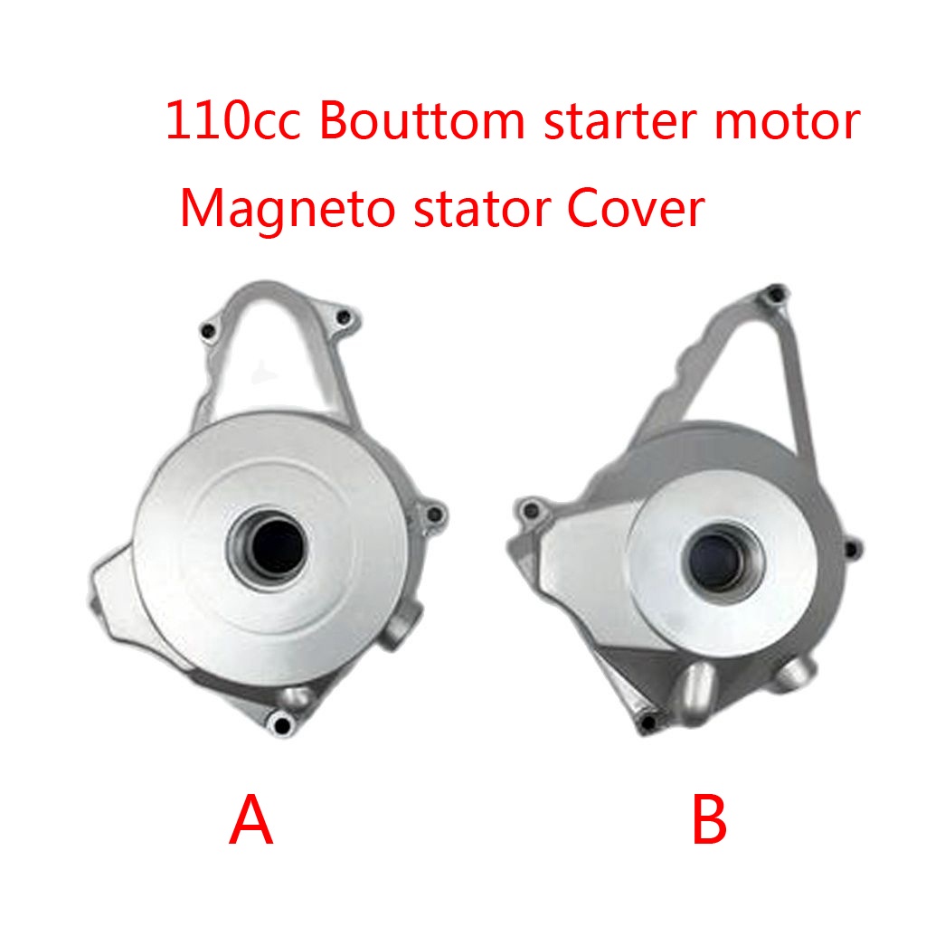 110cc Kids Magneto Engine Casing Cover 2 pole Bouttom starter motor ...