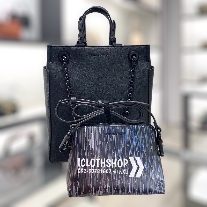 CHARLES KEITH CK2-30781607 size.XL กระเป๋าถือ มีสายสะพาย - iclothshop ...