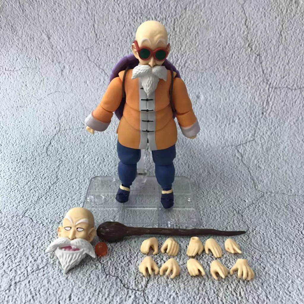 2014.5cm Dragon Ball Z Master Roshi joint movable Anime Action Figure ...