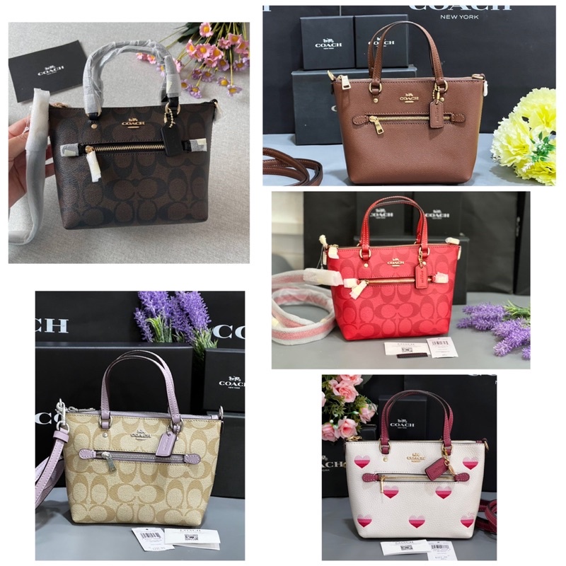 Coach Mini Gallery Crossbody In Signature Canvas - ky111111 - ThaiPick