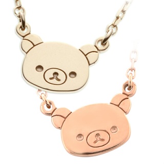 Rilakkuma Gold Necklace Adult Goods Cute Limited Quantity K10 | Shopee ...