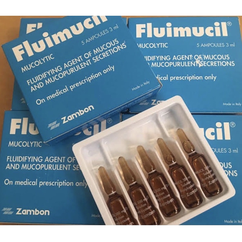 Fluimucil 1กล่อง5แอมป์ - anupabphoomimit - ThaiPick