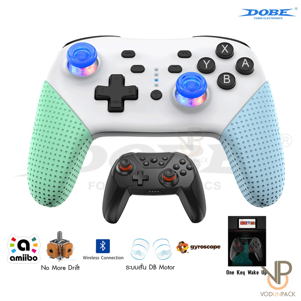 DOBE Joy Pro Dobe จอยโปร Nintendo Switch Pro ปลุกเครื่องได้ ของแท้ 100 ...