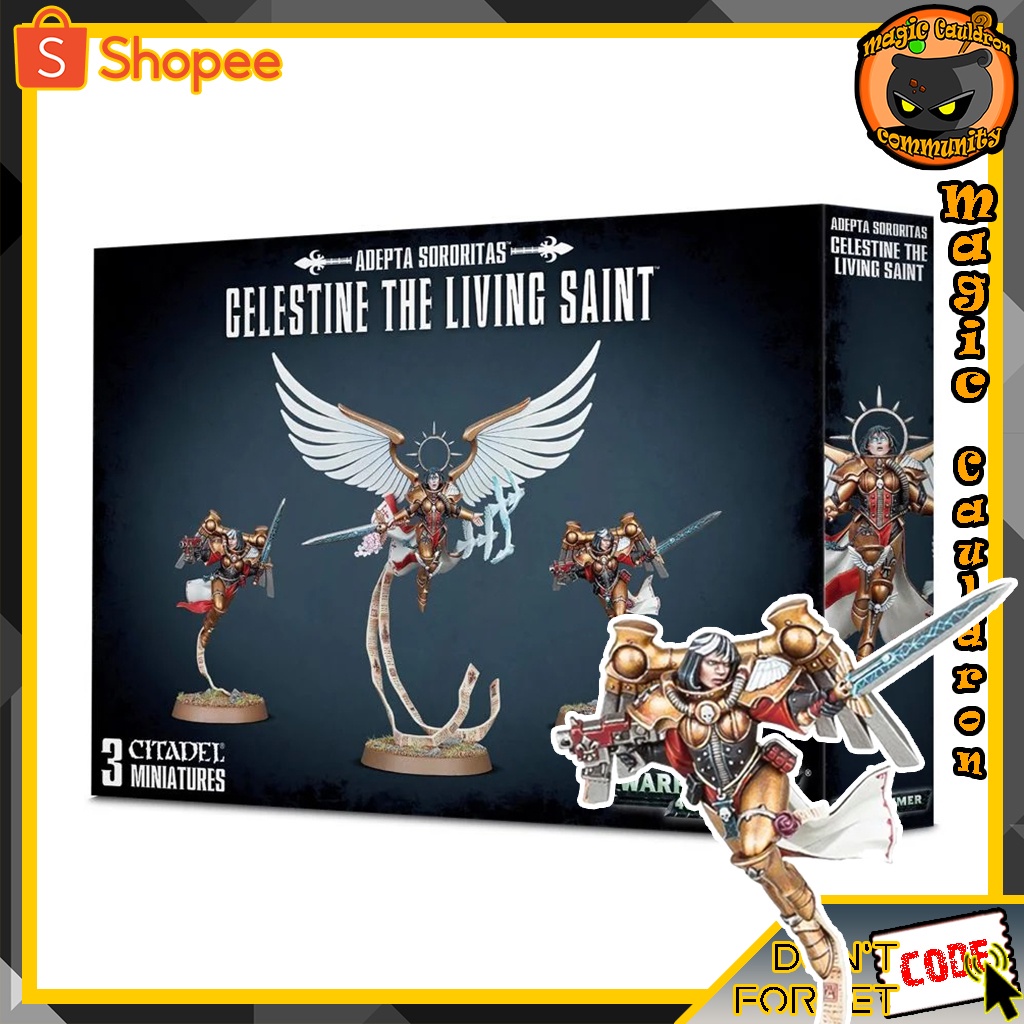 Adepta Sororitas Celestine Living Saint Warhammer 40000 - magic ...