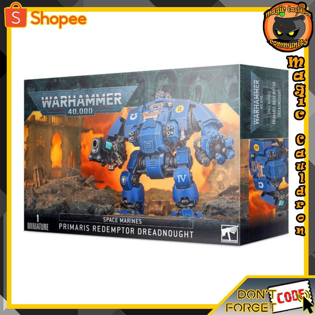 Space Marines Primaris Redemptor Dreadnought Warhammer 40000 - magic ...