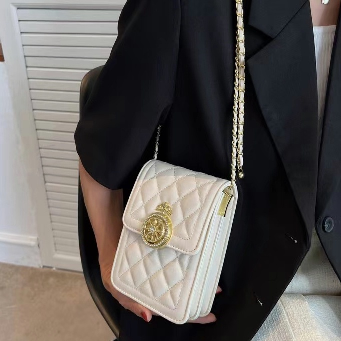 MUSEY.th ฤดูร้อนน่ารักหมีกระเป๋าสะพายสุภาพสตรีสง่างามล็อคโซ่กระเป๋า ...