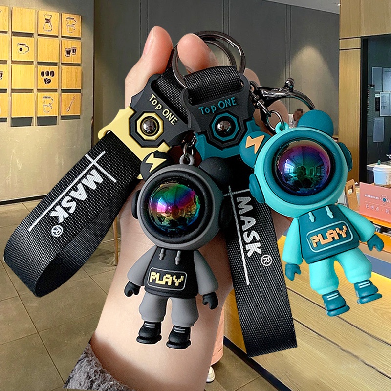 พวงกุญแจรถ จี้ตุ๊กตาการ์ตูน น่ารัก สำหรับผู้ชาย และผู้หญิง - hanfoo.th ...