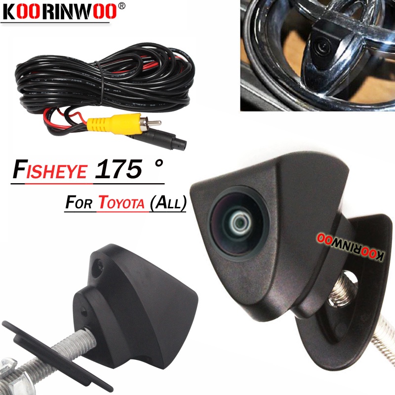 Koorinwoo Widle Angel 175 Deg Car Logo Front Camera For Toyota/prado ...