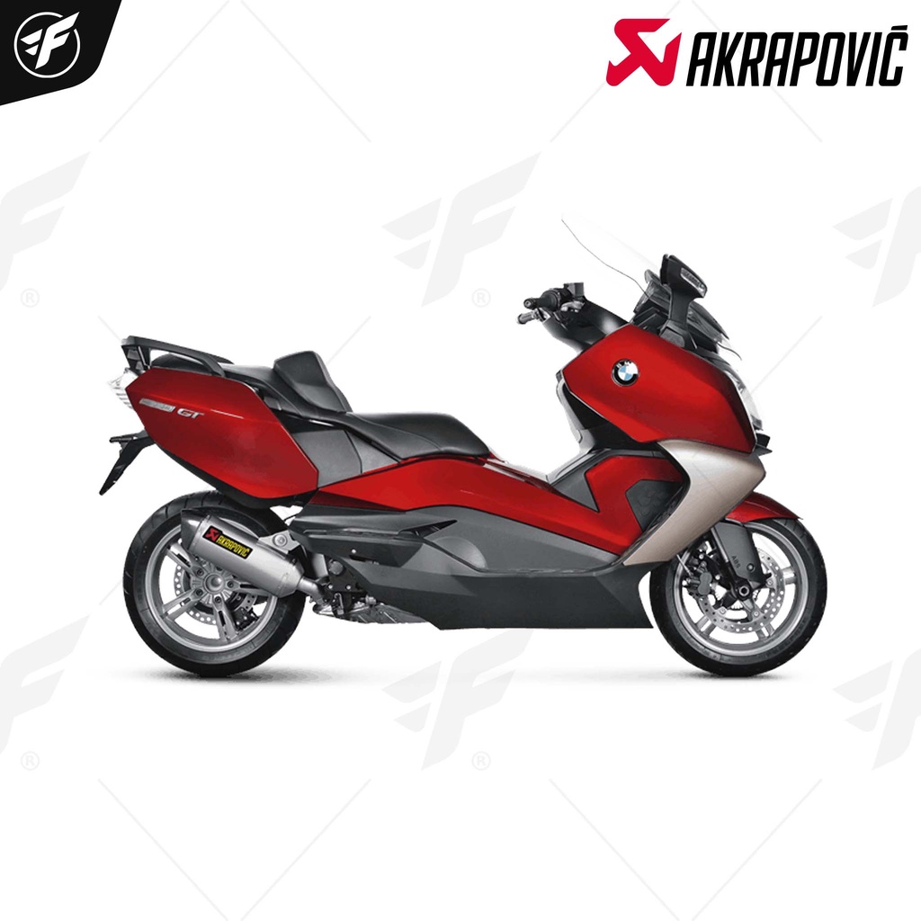 ท่อสูตร/ท่อแต่ง/ท่อไอเสีย Akrapovic Slip on : for BMW C600/C650GT ...