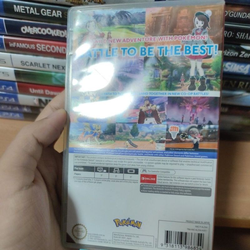Nintendo Switch Pokemon Sword (มือ2) - billz_gameshop - ThaiPick