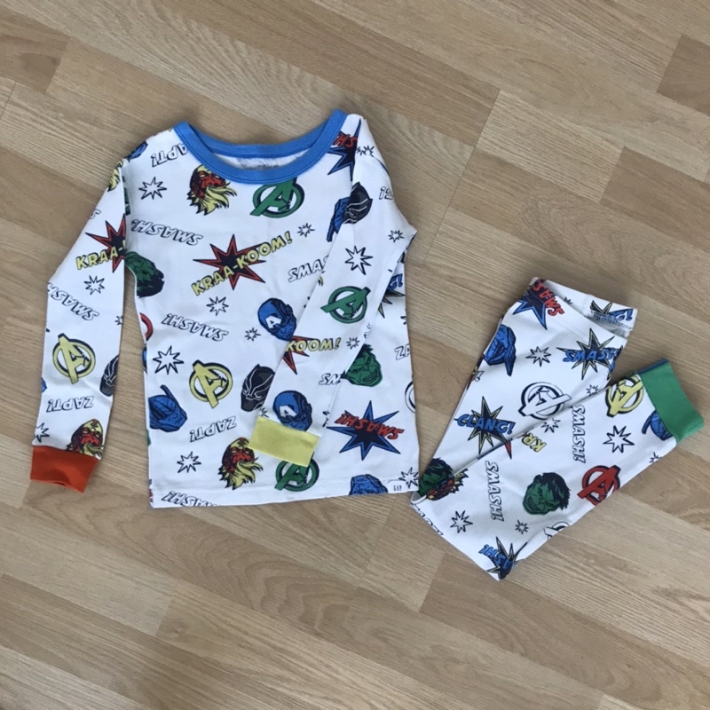 ชุดนอนเด็กชาย 3-5 ขวบ มือสอง งานแบรนด์ HM Baby gap - lovemykidss - ThaiPick