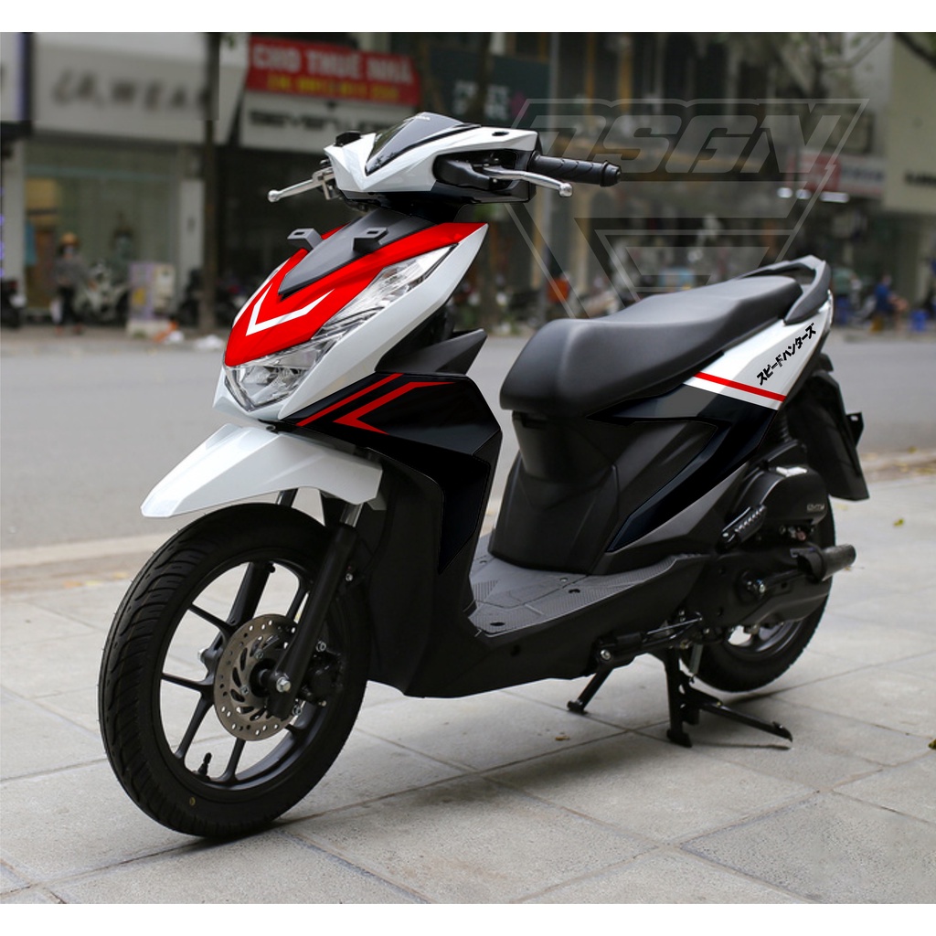 สติกเกอร์ แบบเต็มตัว ลาย Beat Deluxe Street 2020 2021 2022 สไตล์ญี่ปุ่น ...