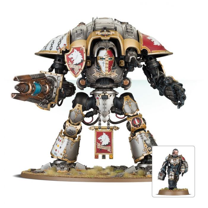 Knight Preceptor Canis Rex Questoris Warhammer 40000 - magic.cauldron ...