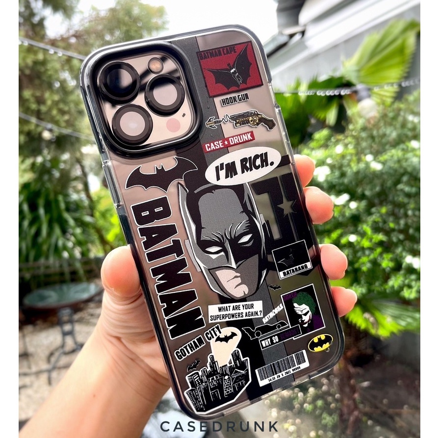 (Premium) Impact Bumper Case BATMAN เคสสำหรับไอโฟน 13Promax 13Pro 13 ...