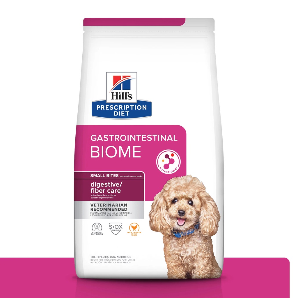 (หน้าใหม่)Hills Prescription Diet Gastrointestinal Biome Canine Small ...