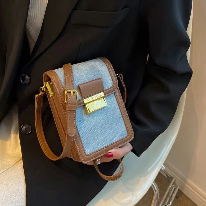 MUSEY.th ฤดูร้อนน่ารักหมีกระเป๋าสะพายสุภาพสตรีสง่างามล็อคโซ่กระเป๋า ...