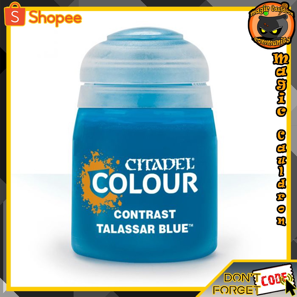 Contrast Talassar Blue (18Ml) Citadel Paints | Shopee Thailand