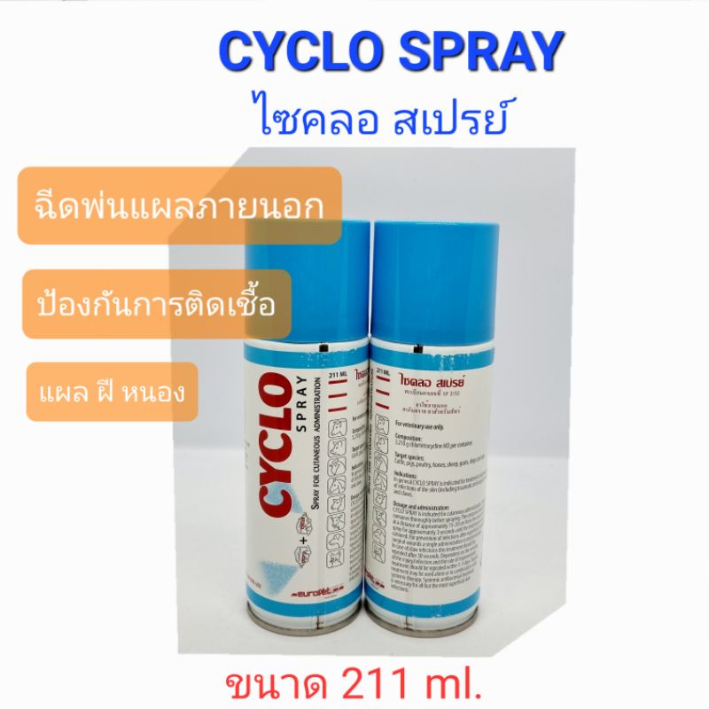 สเปรย์ม่วง Gentian Care เจนเชียน ไวโอเลต สเปรย์พ่นแผล เยนเชียน ยาม่วง Cyclo Spray ไซคลอ ยูนิแคร์ ...