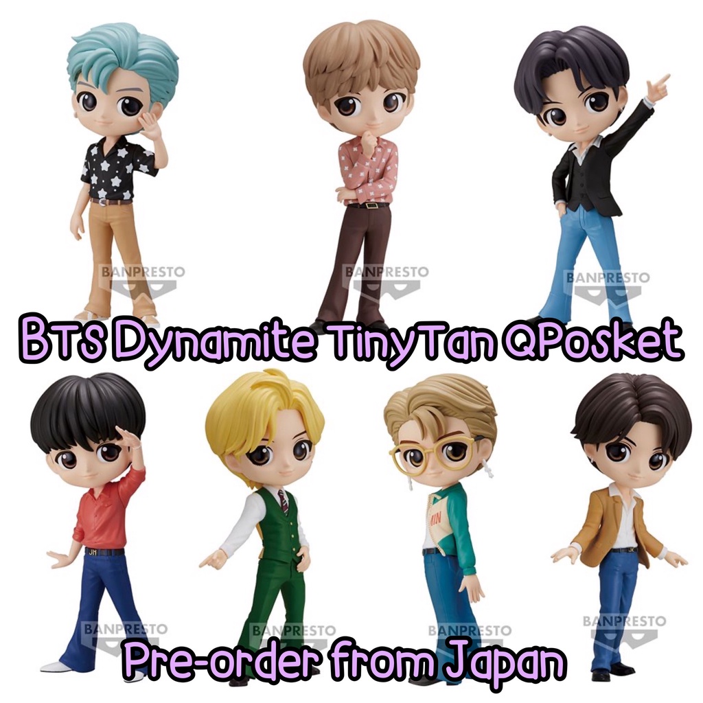 พร้อมส่ง BTS Dynamite Tinytan Qposket นำเข้าจากประเทศ Japan ของแท้ลิขสิทธิ์ 100 - koreaiscalling ...