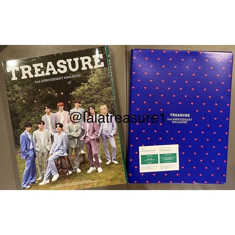 พร้อมส่ง หาร เซ็ท แมกกาซีน treasure anniversary magazine - theeshops ...