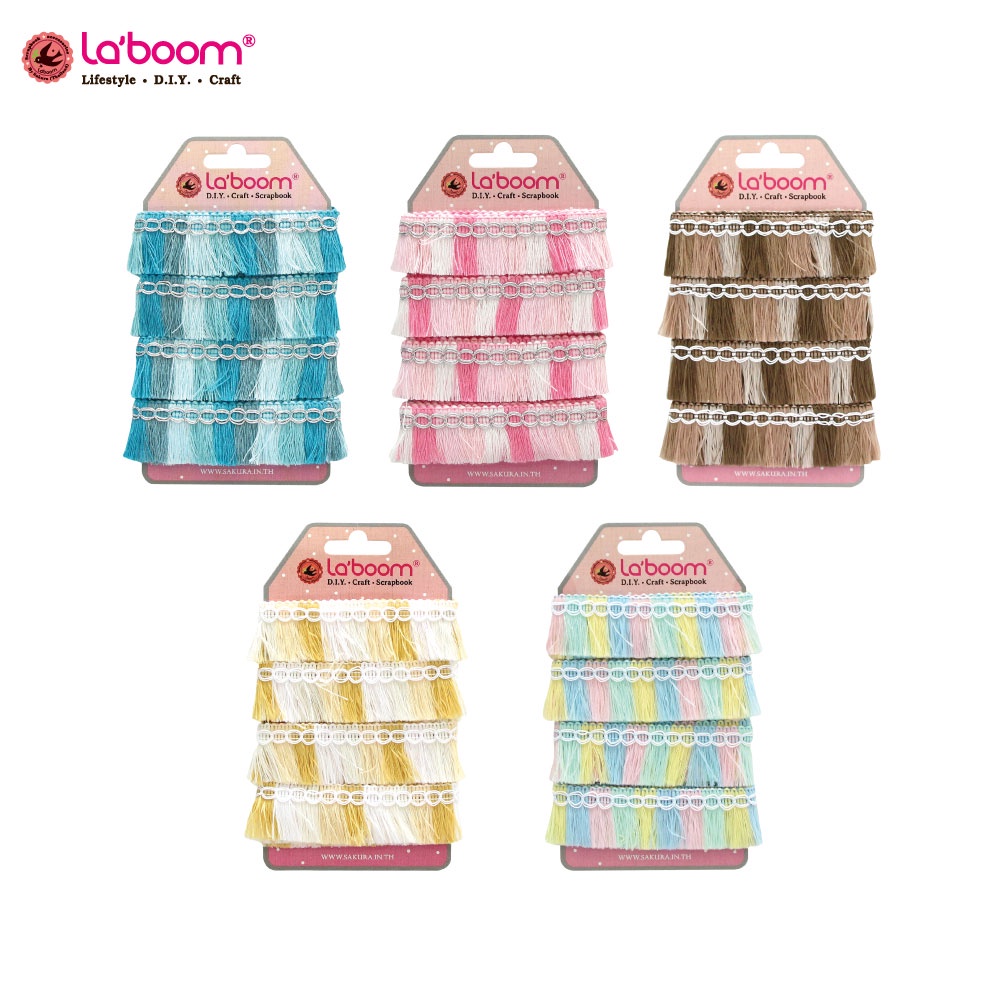 Laboom (ลาบูม) ชายครุยฝอย รหัส LRB22 - sakuraproductsth - ThaiPick