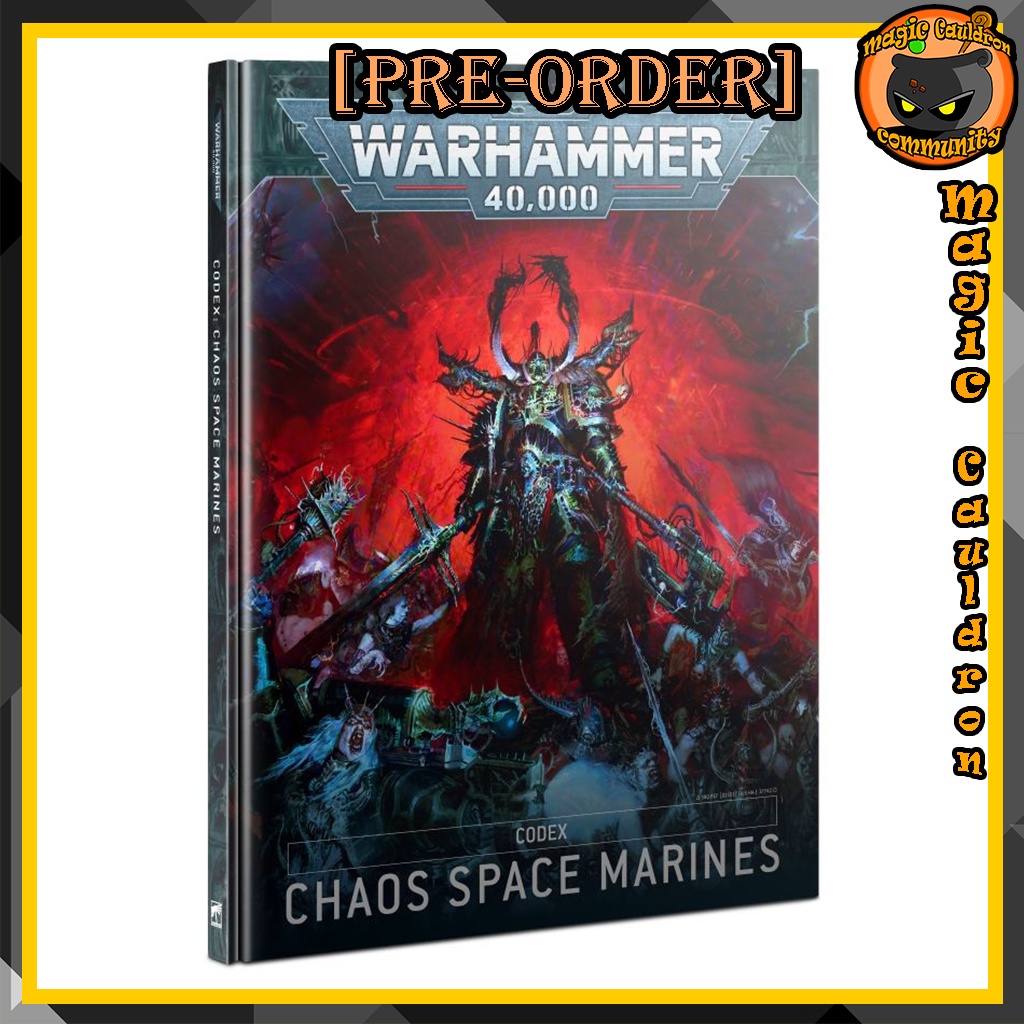 มีของพร้อมส่ง Codex Chaos Space Marines Warhammer 40000 - magic ...