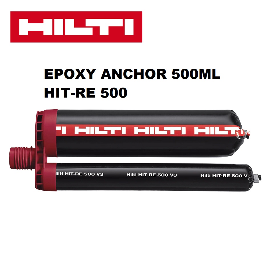 限定価格セール！ ヒルティ 500 hilti 接着系注入式アンカー HILTI 接着系アンカー :2123403 (ヒルティ) HIT-RE RE500V3 V3/330/1 500ml 3 ...