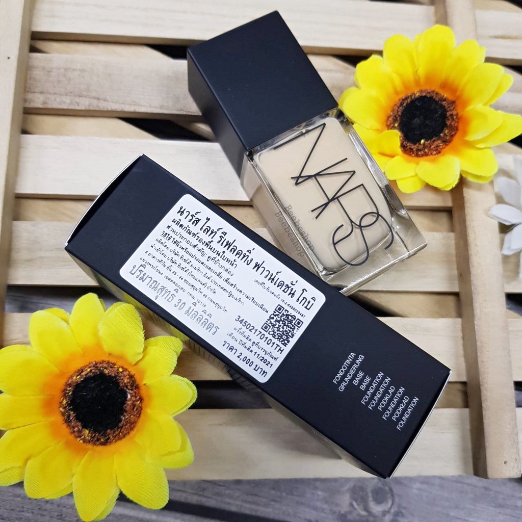 รองพื้นรุ่นใหม่ Nars light reflecting foundation 30ml สี Deauville Fiji ...