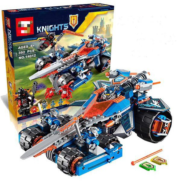 14012 Nexus Knights Clay s Rumble Blade Jestro Building Lego Compatible ...