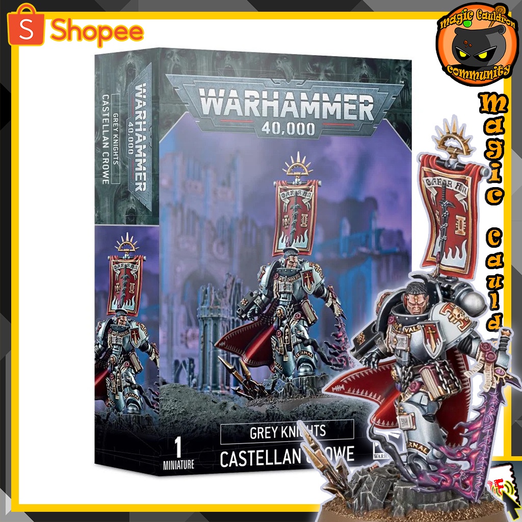 Grey Knights Castellan Crowe Warhammer 40000 - magic.cauldron.community ...