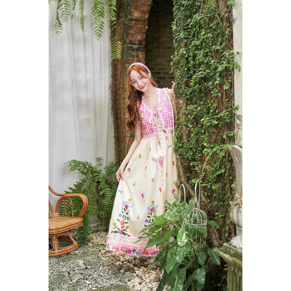 Wiang Ping Dress เดรสยาวพิมพ์ลายที่สวย ละมุน มีความหวานซ่อนเปรี้ยว ...