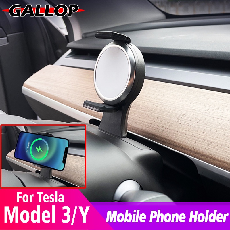 For Tesla Model 3 Model Y Car Mobile Phone Holder Phone Mount Screen ...