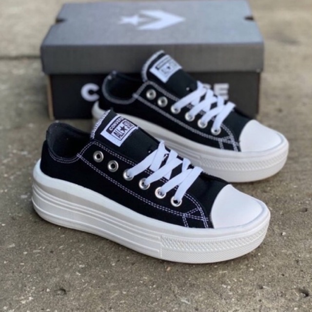 Converse Chuck Taylor all star move ox trainers low top - meenney_shoe ...