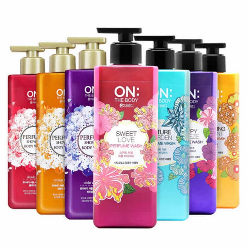 ON THE BODY Perfumed Body Wash 500ml ครีมอาบน้ําน้ําหอม ครีมอาบน้ำ ให้ ...