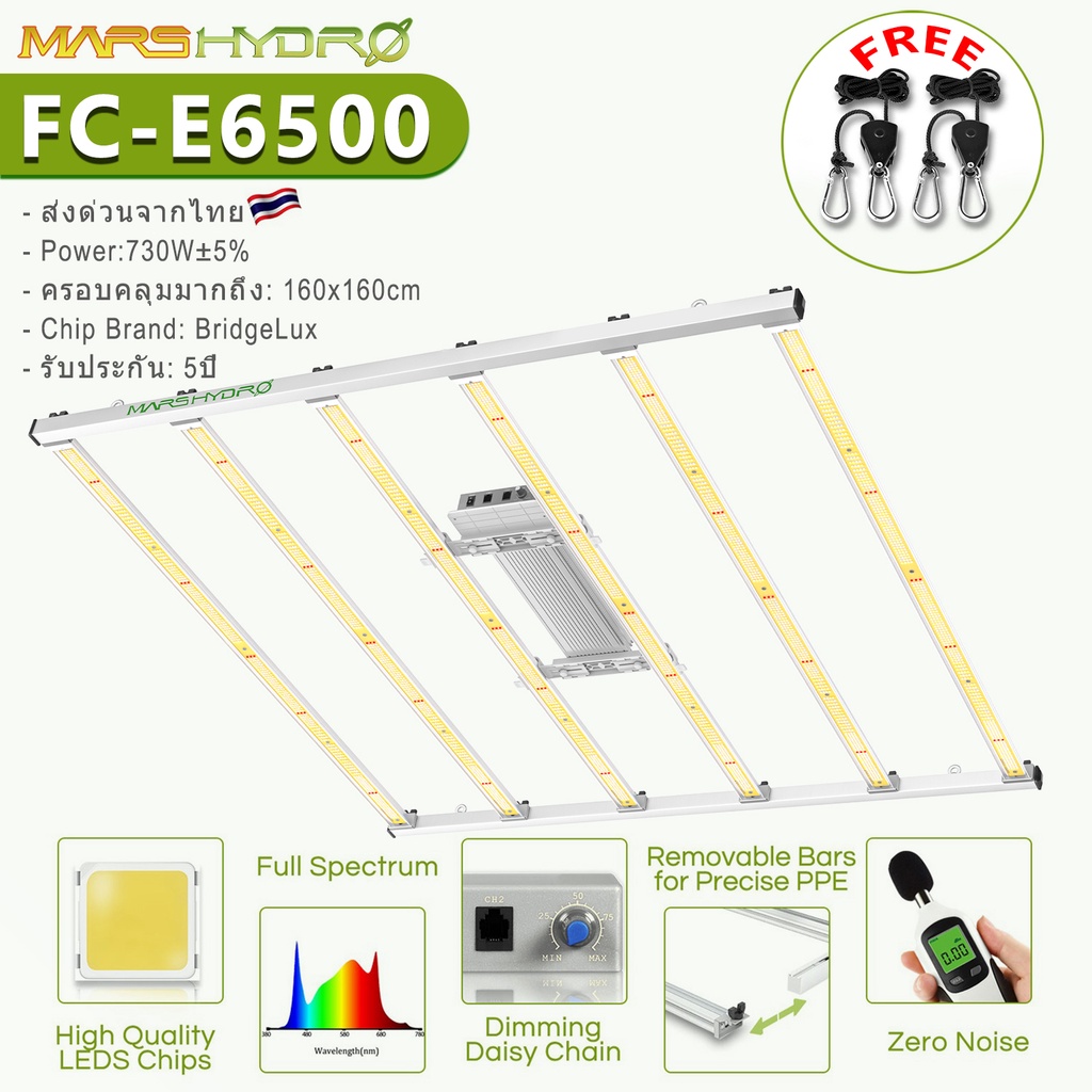 Hot Saleส่งฟรี2022 Mars Hydro FC-E6500 Led Grow bar LED Full Spectrum ...