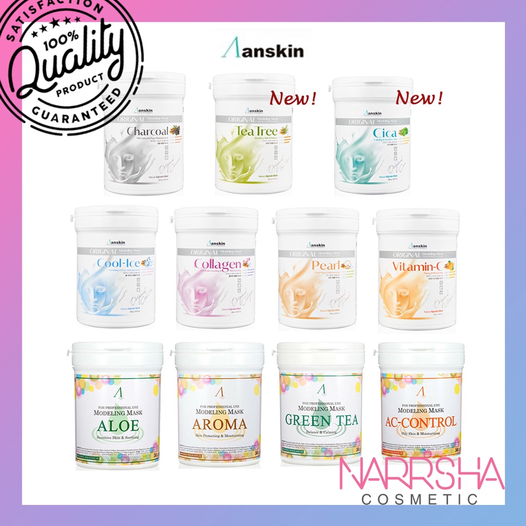 [ANSkin] Modeling Mask Powder Pack - 240g 11 Types #Rubber Mask ...