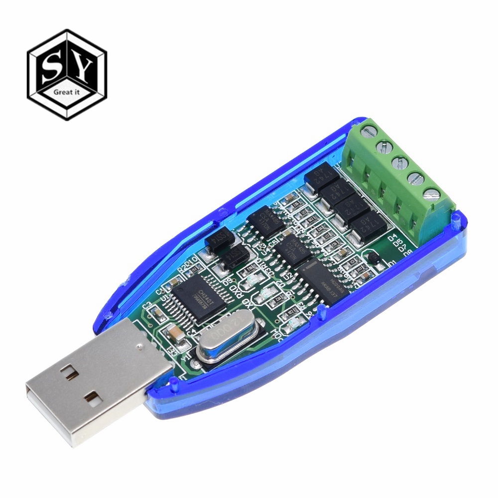 อุตสาหกรรม Usb To Rs485/422 Converter อัพเกรดป้องกัน Ch340 Rs485 สำหรับ ...
