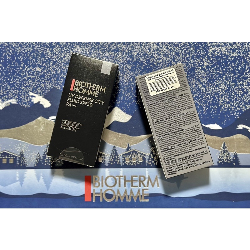 กันแดด Biotherm Homme UV Defense Ultra Light Texture SPF50 PA 30 ml ...