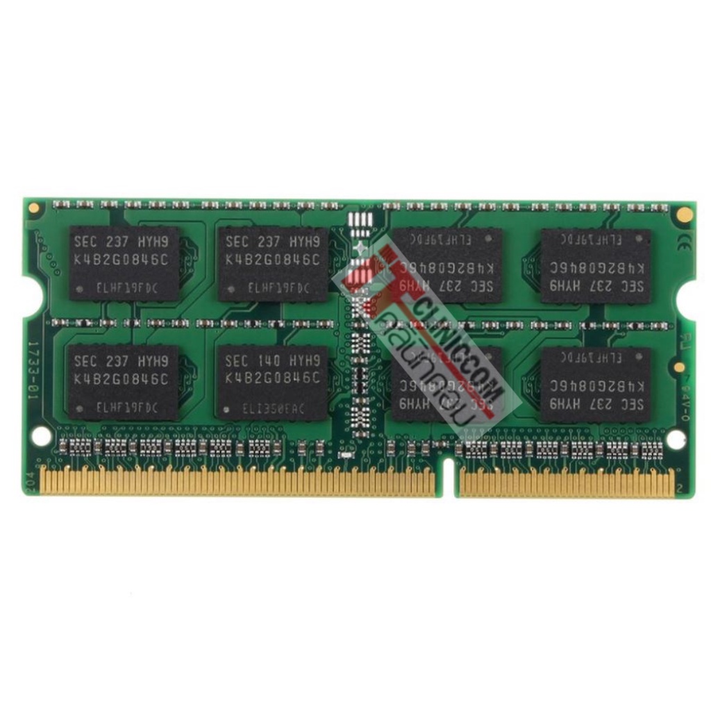 แรมโน๊ตบุ๊ค 8GB DDR3 1600Mhz (8GB 2Rx8 PC3-12800S) Samsung Ram Notebook สินค้าใหม่ ...