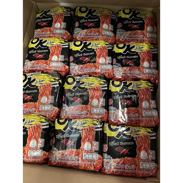 มาม่า MAMA OK 85g HOT KOREANรส ฮอตโคเรียน จำนวน 4ซอง - sss_shopee - ThaiPick