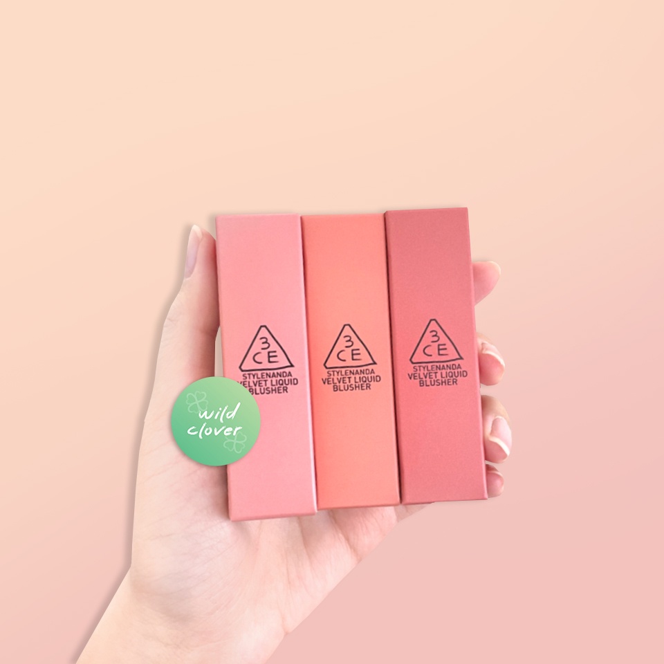 3CE แท้สแกนได้ velvet liquid blusher so alive like that vienna rose ...