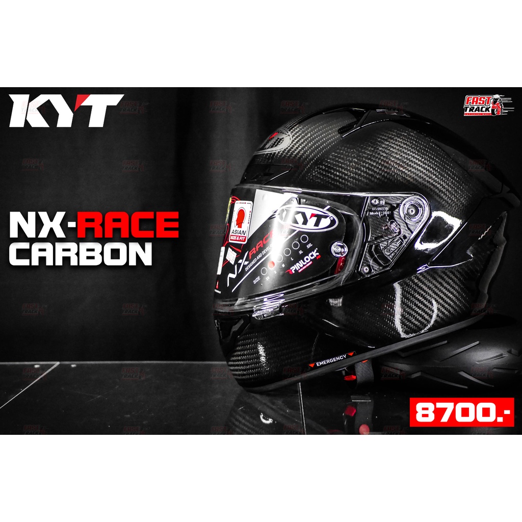 KYT HELMETหมวกกันน็อคเรซซิ่ง รุ่น NX-RACE - fasttrack_superbike - ThaiPick