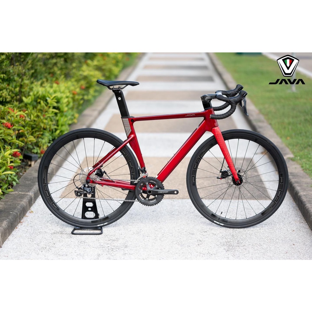 พร้อมของแถม จักรยานเสือหมอบ JAVA SILURO6 SORA 18sp. เสือหมอบแอโร่ - ritbikeplus - ThaiPick