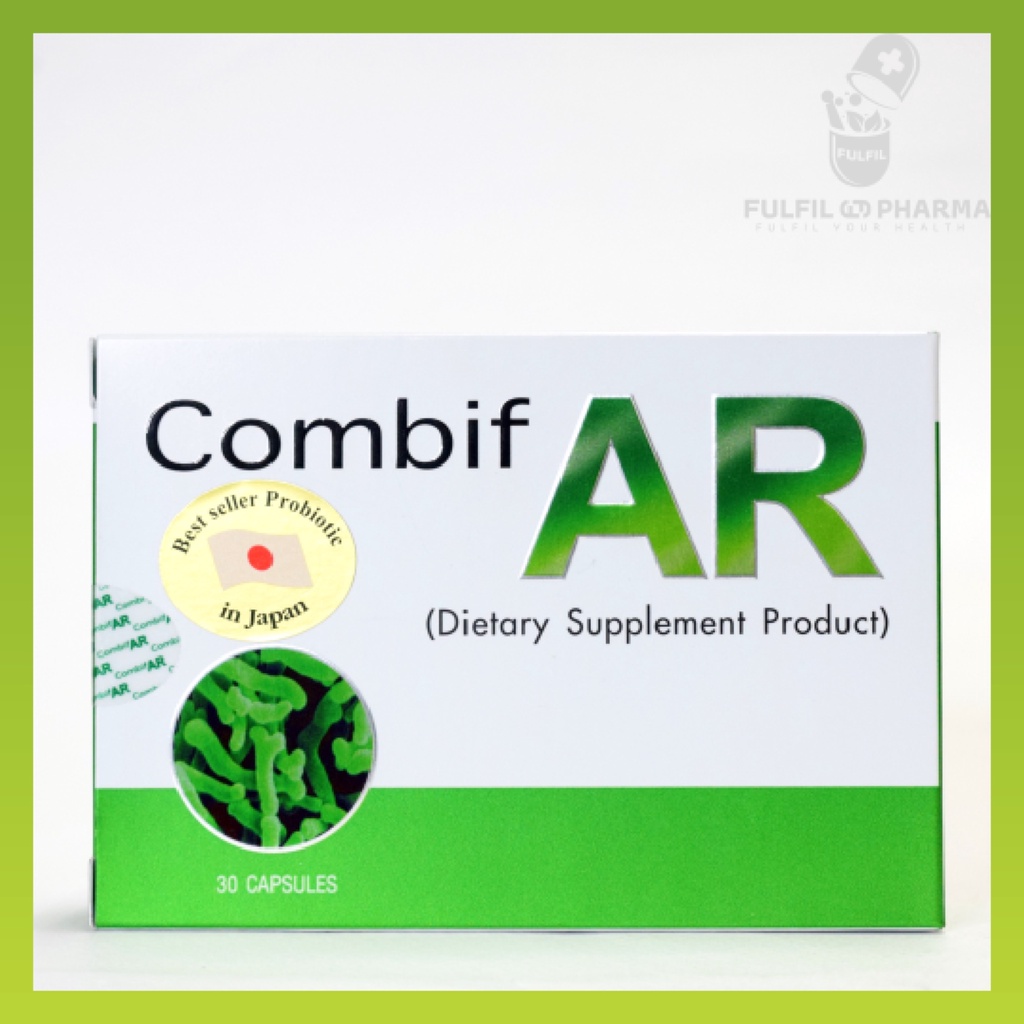 Combif AR คอมบิฟ เออาร์ ผลิตภัณฑ์เสริมโพรไบโอติก ช่วยให้ระบบขับถ่ายเป็น ...