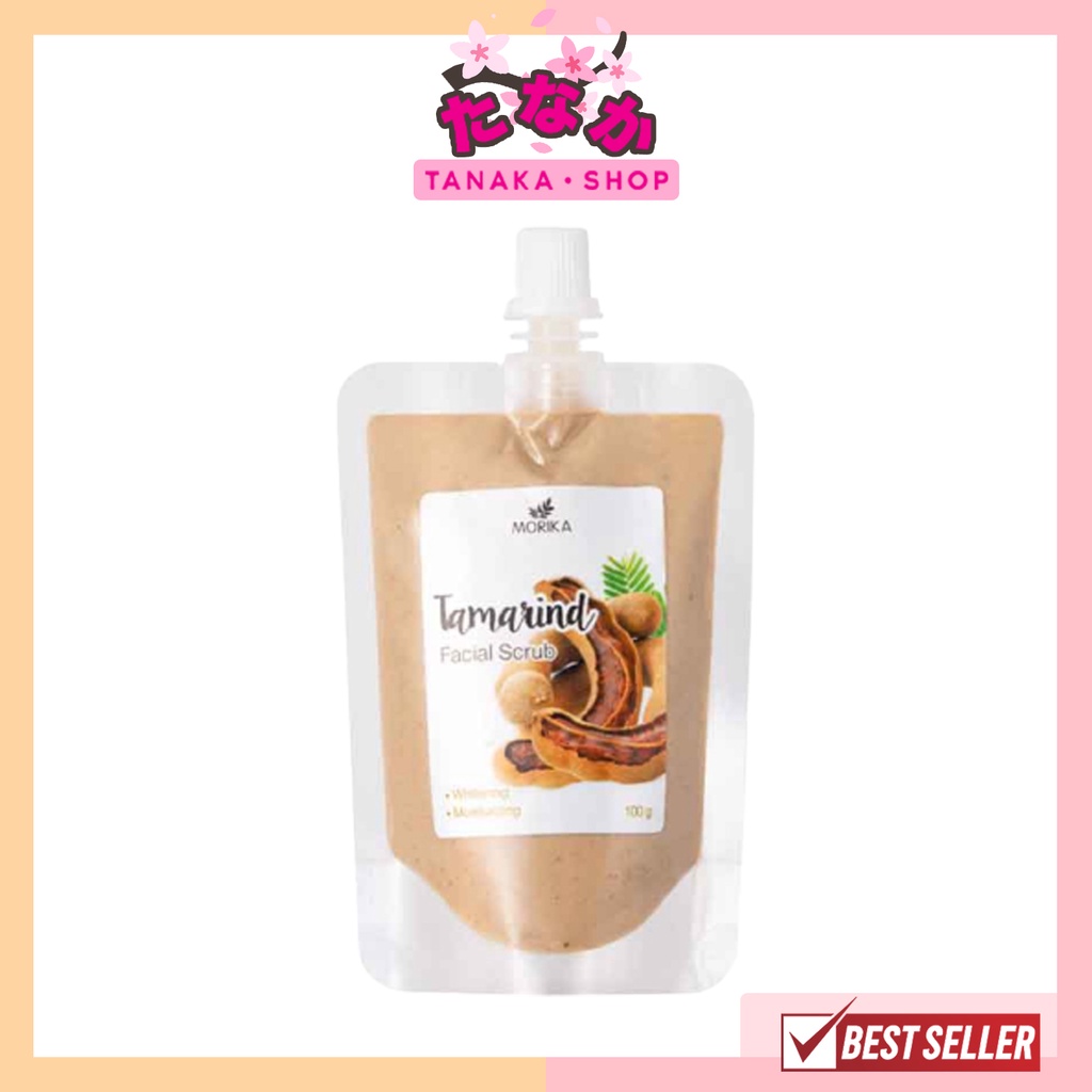 (1ถุง) Morika สครับมะขาม Tamarind Facial Scrub 100กรัม | Shopee Thailand