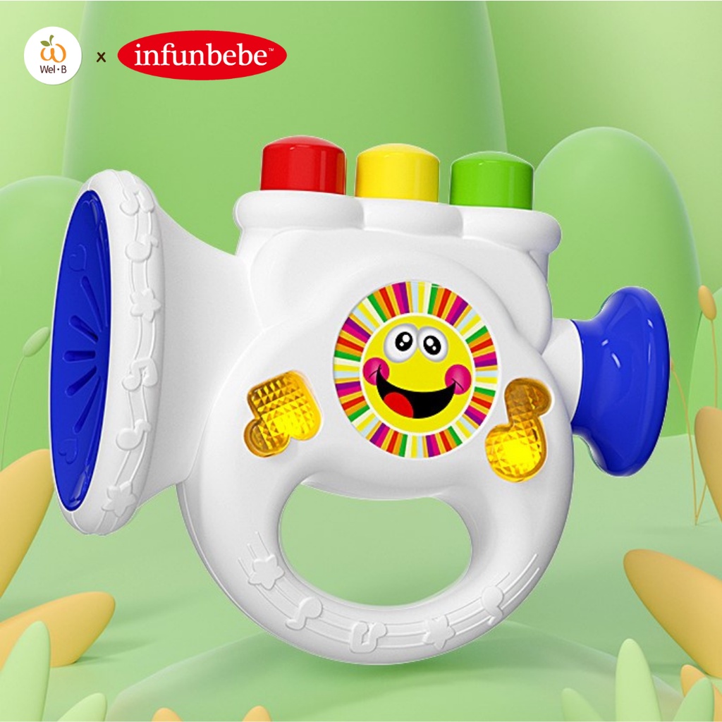 Wel-B x Infunbebe Light n Sounds Trumpet (ทรัมเป็ตของเล่นเด็ก) - ของ ...