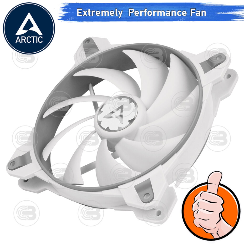 CoolBlasterThai ARCTIC PC Fan Case BioniX F140 Grey-White (2022) Gaming ...