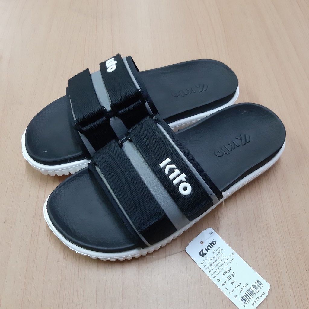 กีโต้ Kito AH35 แบบแตะสวม ชายหญิง นุ่มมาก ยึดเกาะดีเยี่ยมไซส์36-43 - oshoes - ThaiPick